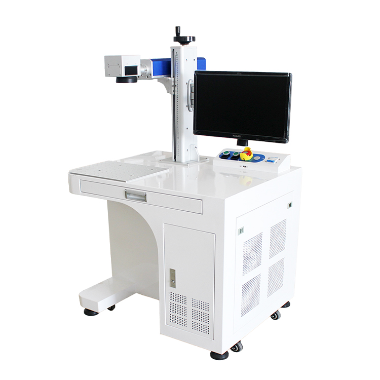 WS-F30M MOPA Fiber Color Laser Marking Machine 20W 30W 60W 70W Source ...