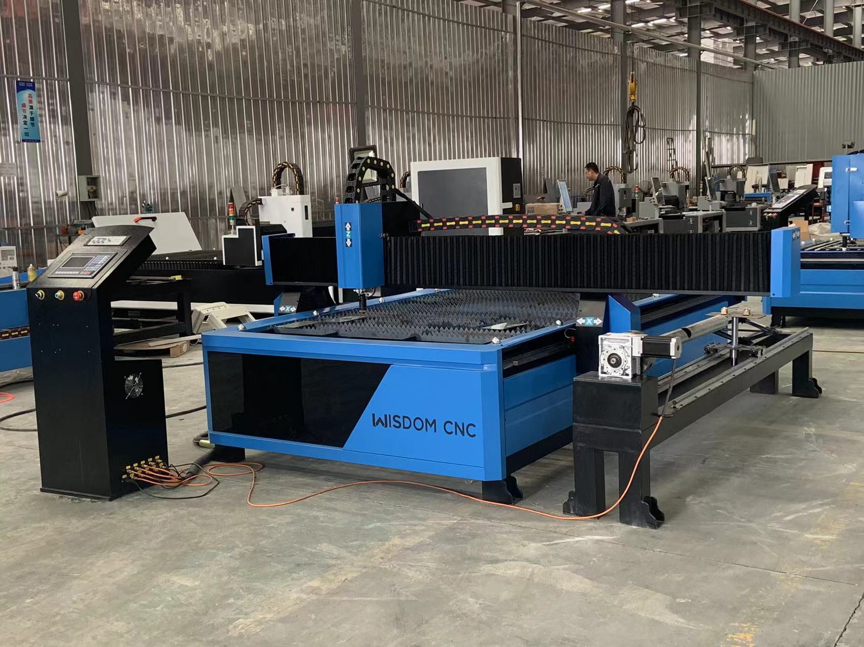 WS-P1530 Metal Plate and Tube Plasma Cutting Machine -Wisdom CNC