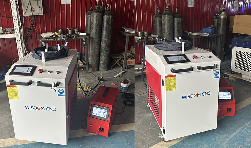 3 in 1 Laser Welding Machine Ready for Delivery - Wisdom CNC