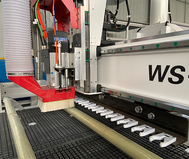 ACP ACM Wood Aluminum Composite Panel Cutting ATC CNC Router -Wisdom CNC