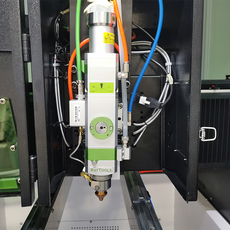 Enclosed Gold Silver Brass High Precision Fiber Laser Cutting Machine ...