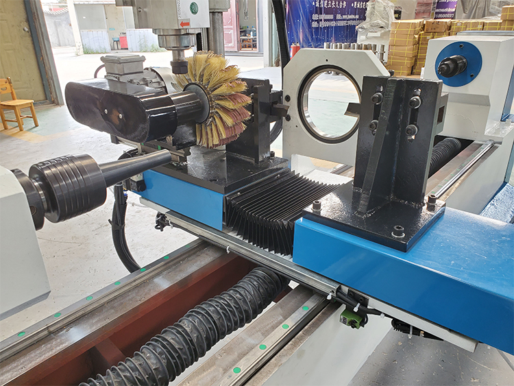 New 4 Axis CNC Wood Turning Polishing Engraving Machine - Wisdom CNC