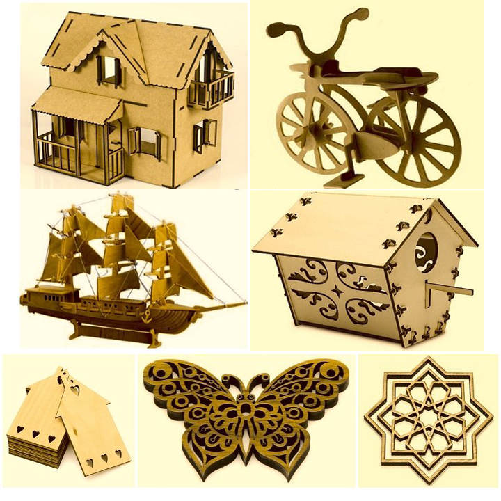 Laser Cutting Machine For Paper Cardboard - WISDOM CNC